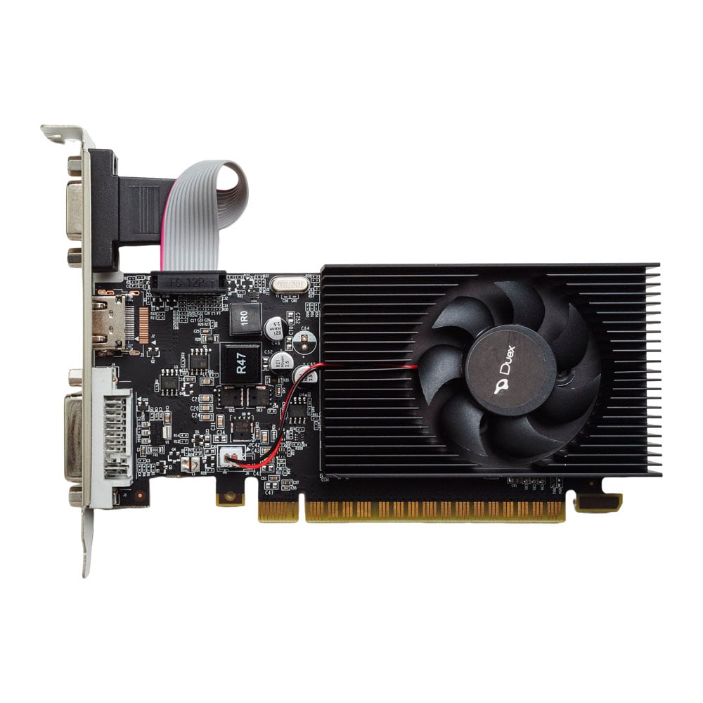 Placa de Vídeo GT 730 4GB DDR3 64Bits GT730LP-4GD3-C GT730LP-4GD3-C - Duex